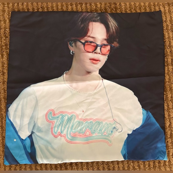 unbranded | Bedding | Bts Jimin Square Pillow Cover | Poshmark